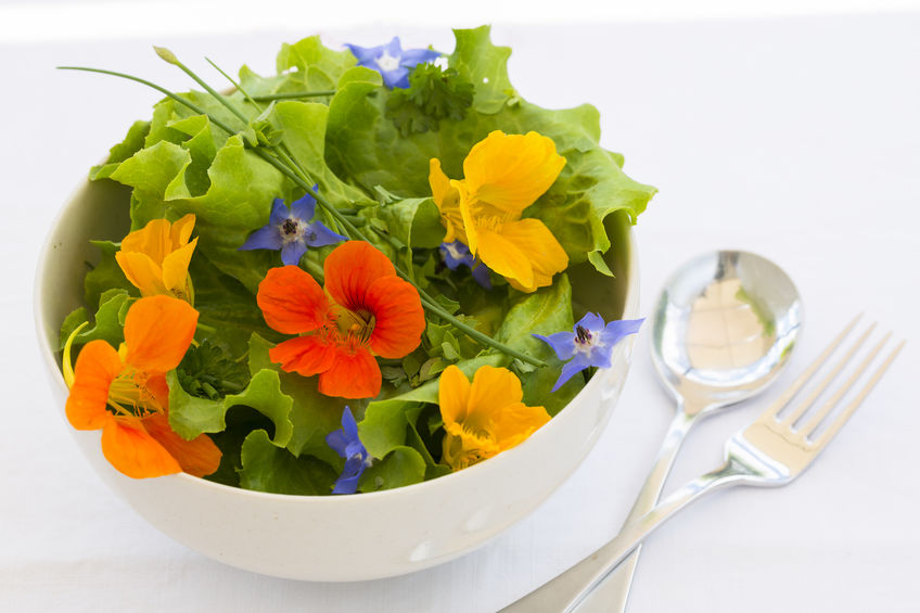 Fiori eduli, elenco e proprietà - Cure-Naturali.it